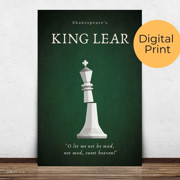 King Lear Poster - Etsy