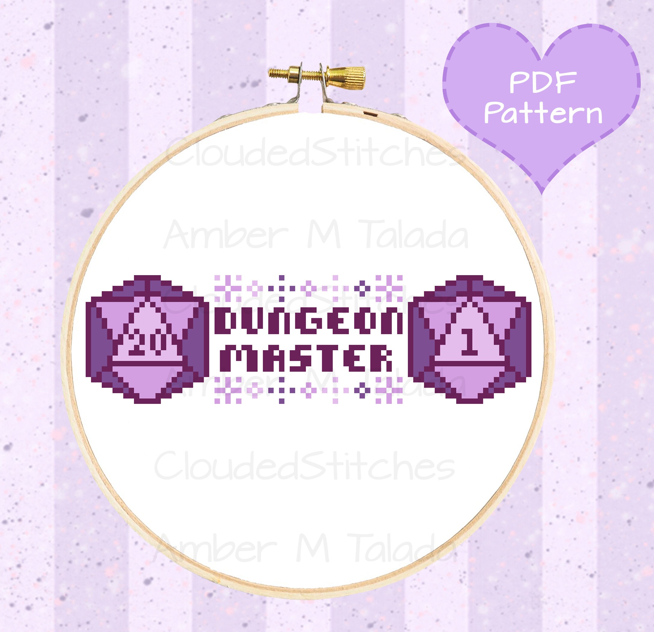 Dungeon Master Digital PDF Crossstitch Pattern - Etsy