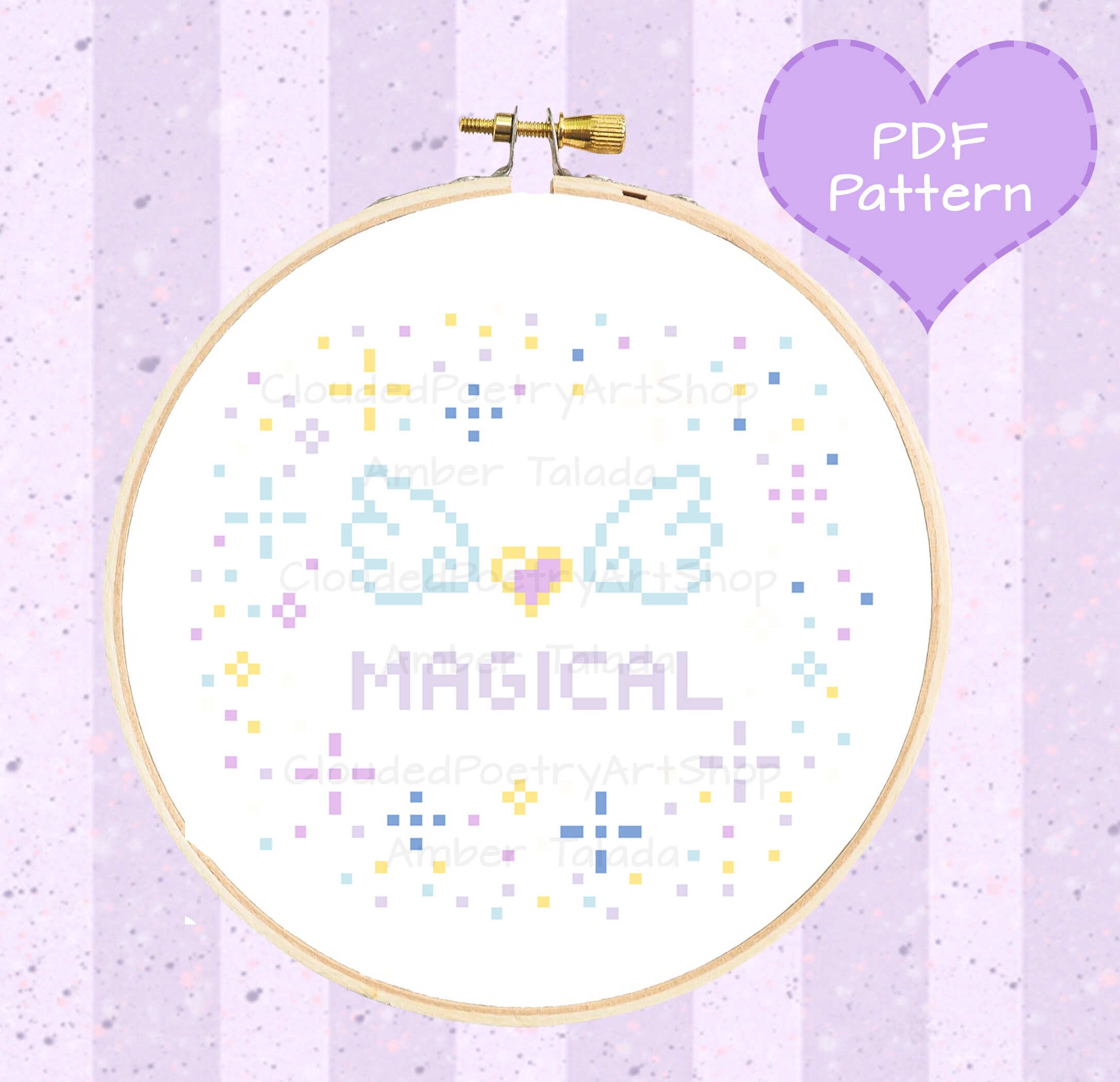 Magical PDF Cross Stitch Pattern - Etsy UK