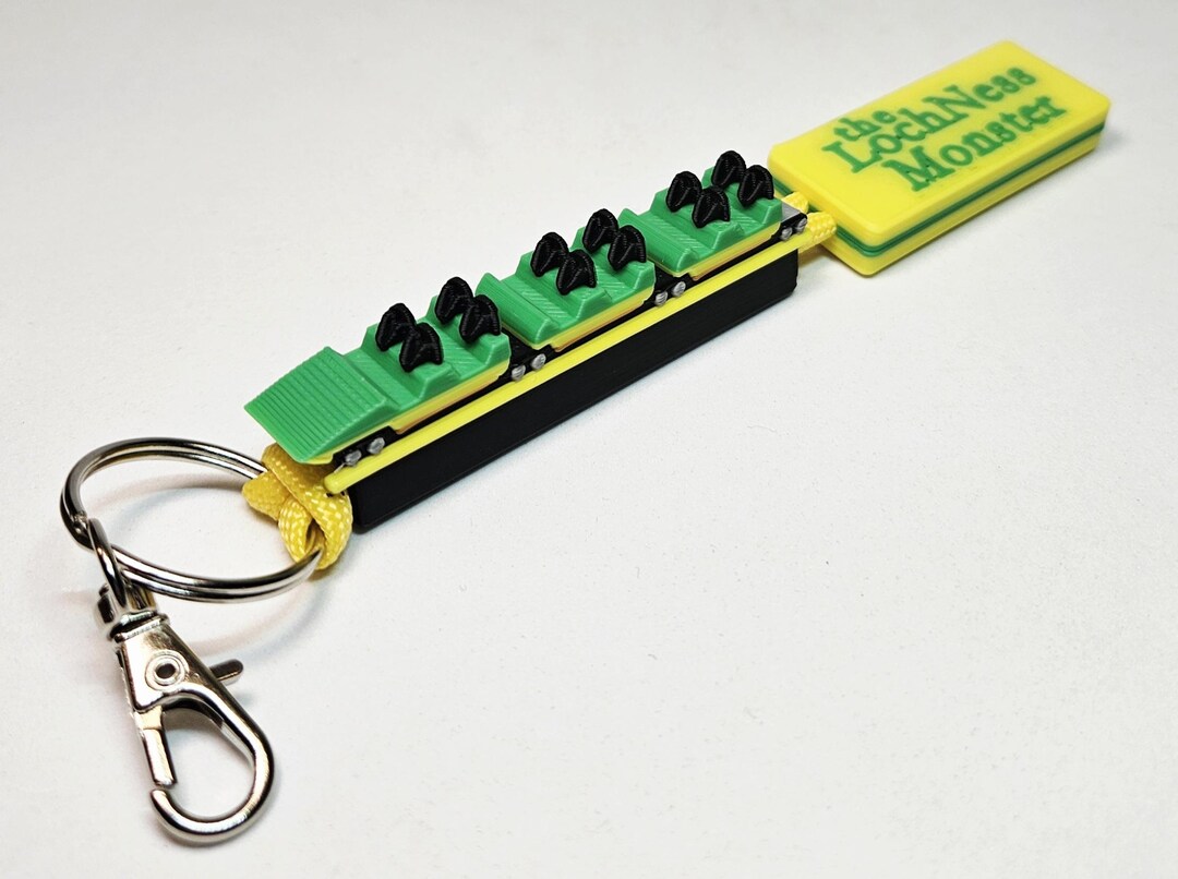 Loch Ness Monster Roller Coaster Inspired Charm - Etsy