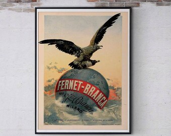 Fernet Branca Vintage - Etsy