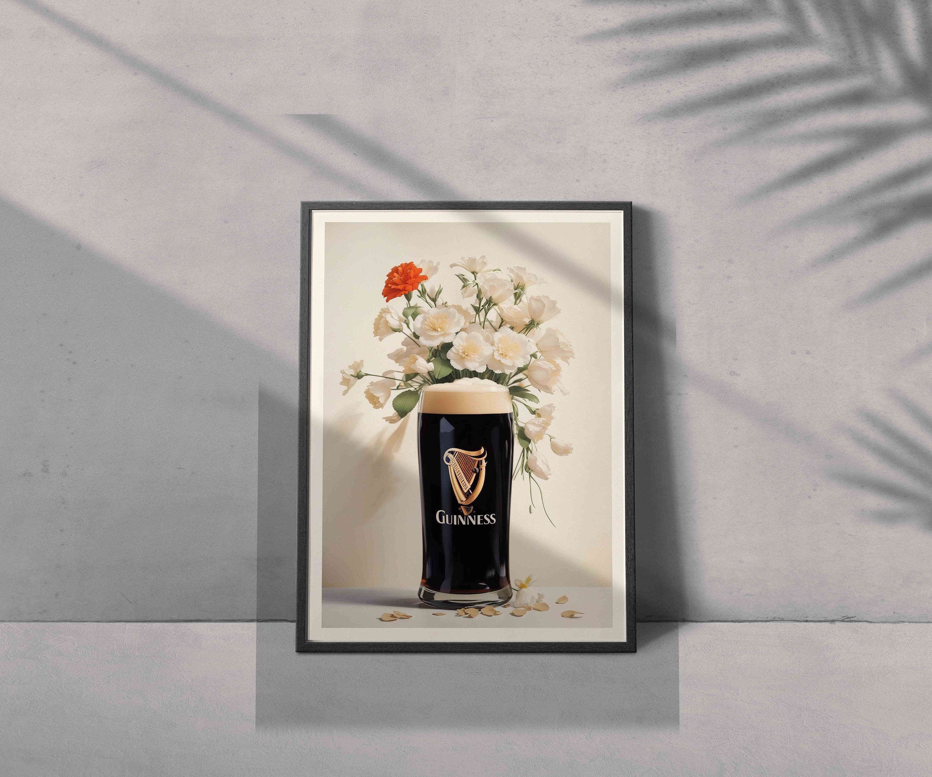 Guinness Digital Poster Guinness Bauhaus Download Vintage - Etsy