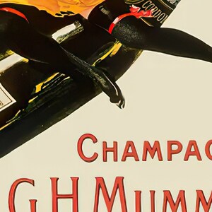 Champagne Mumm Digital Vintage Food&drink Poster - Retro Printable ...