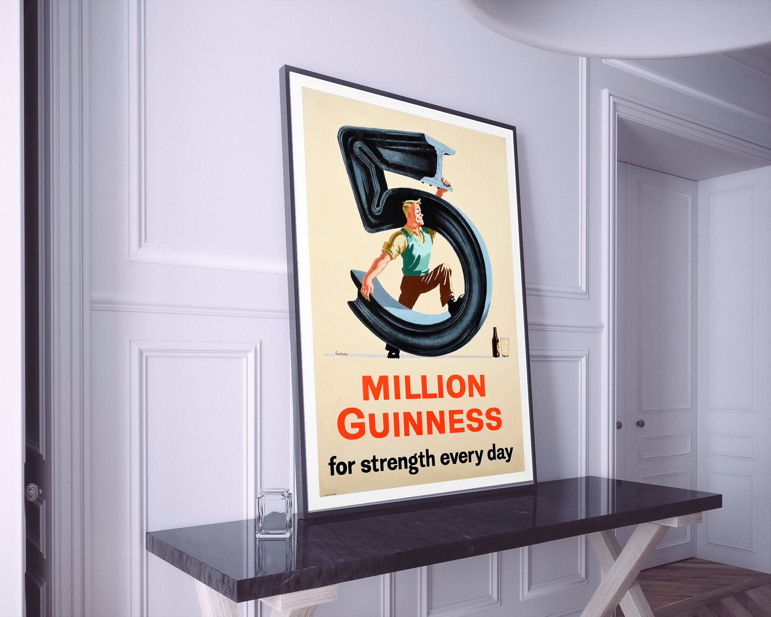 Guinness Digitales Vintage Food&Drink Poster Guinness For - Etsy.de