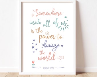 Roald Dahl Quote - Etsy UK