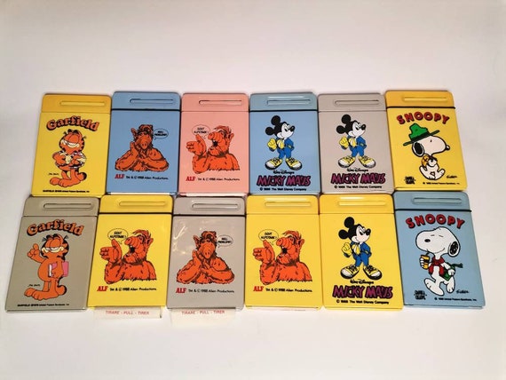 Alf Garfield Snoopy Mickey Mouse Fridge Magnets From the | Etsy