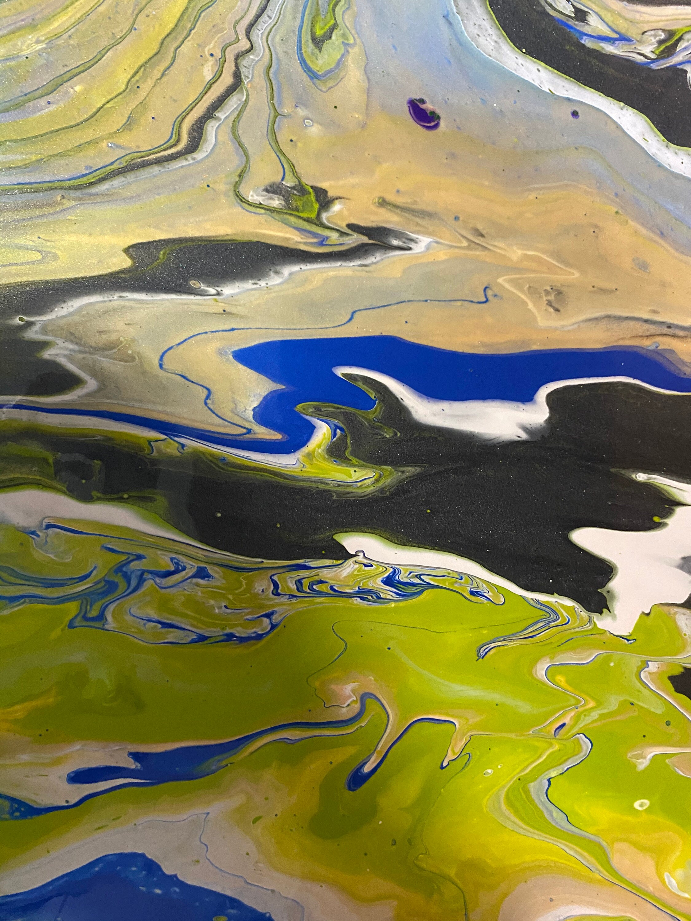 Acrylic and Pouring Medium Paintings Original Artworks - Etsy