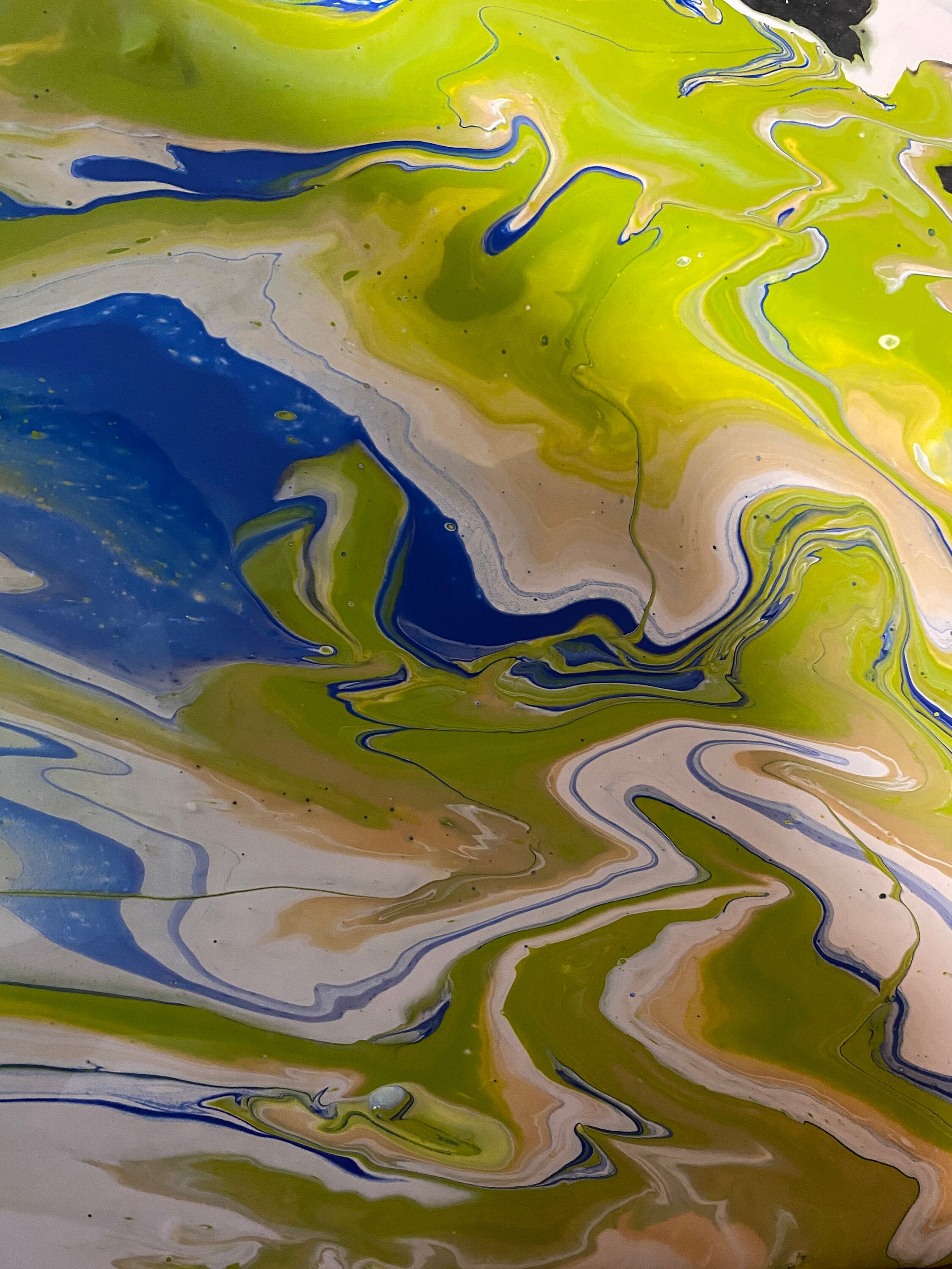 Acrylic and Pouring Medium Paintings Original Artworks - Etsy