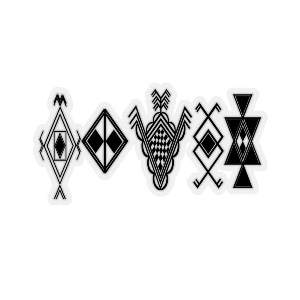 Kiss-cut Amazigh Berber Kabyle Motif Stickers - Etsy UK