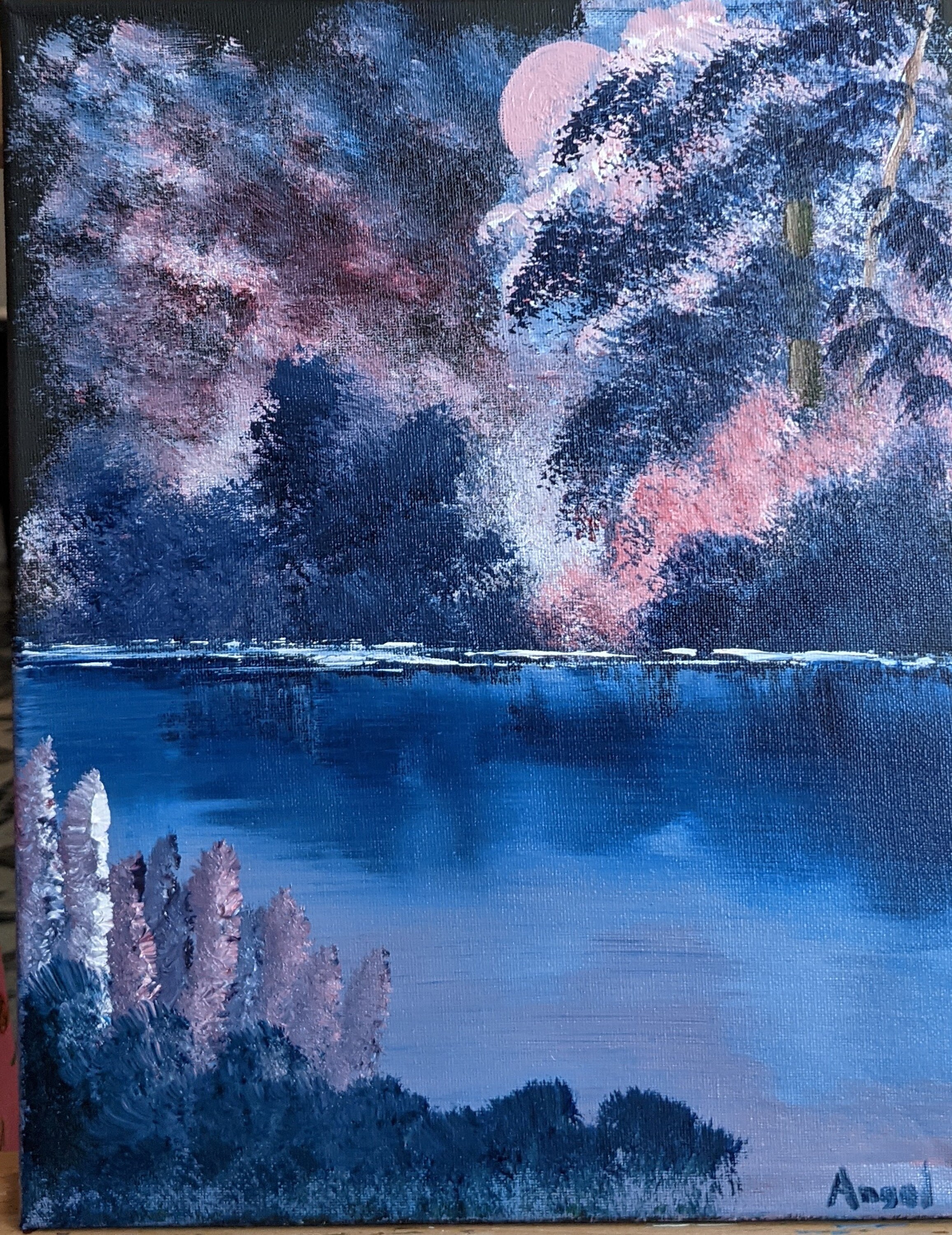Night Landscape Paintings