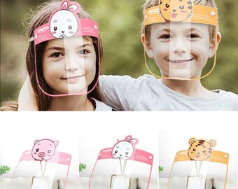Cartoon Face Shield | Etsy