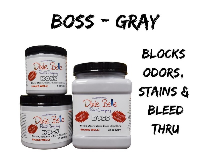 BOSS Stop Bleed Through Dixie Belle Stop Stains & Odors - Etsy