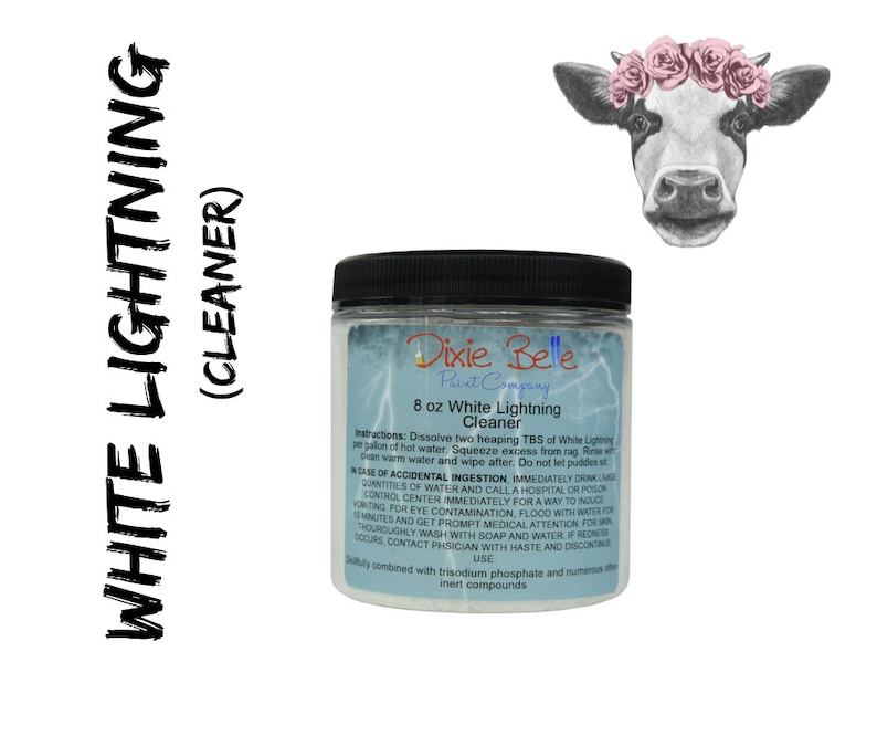 Cleaner - White Lightning - Furniture Cleaner - Remove Dirt - Dixie ...