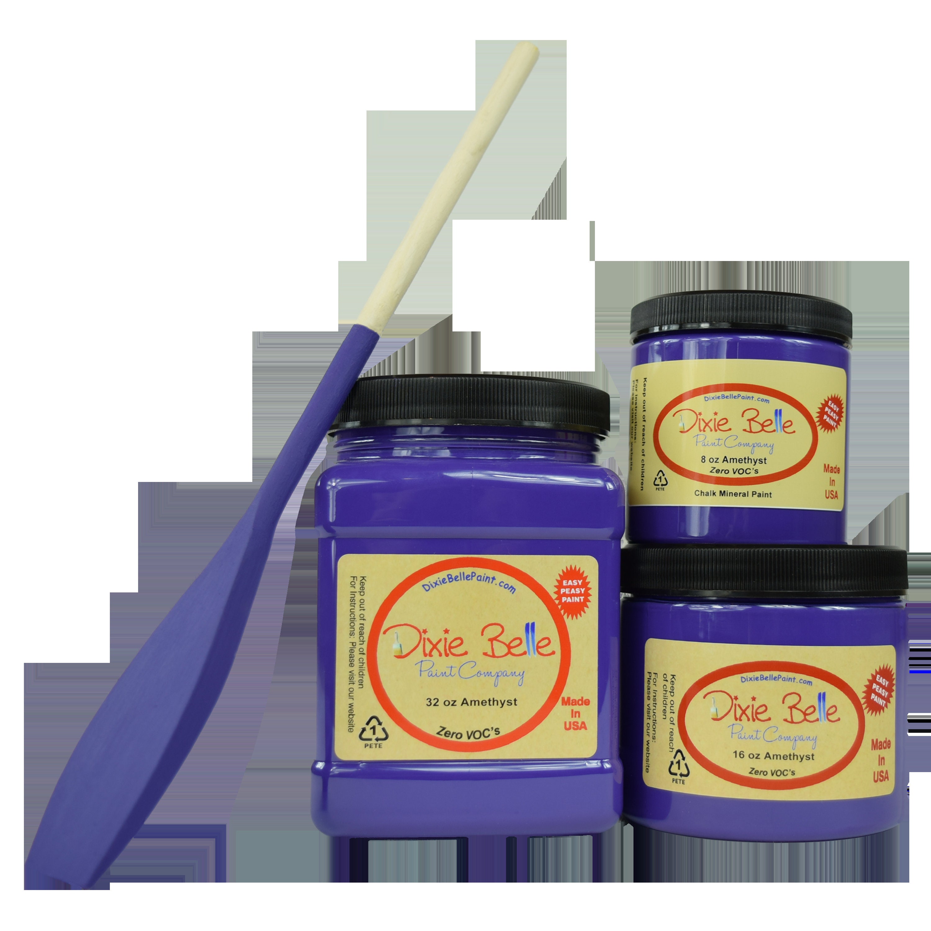 Amethyst Dixie Belle Chalk Mineral Paint Purple Paint - Etsy