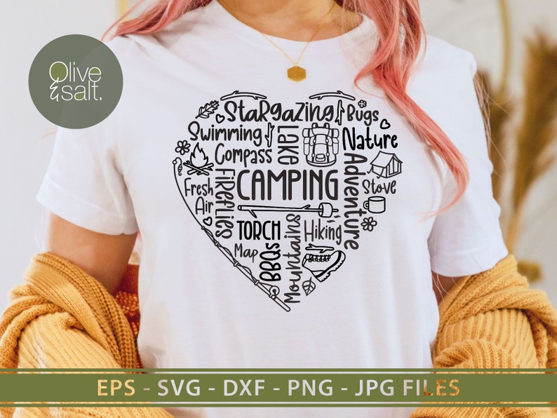 Camping Svg Camping Word Art Svg Adventure Svg Camping | Etsy