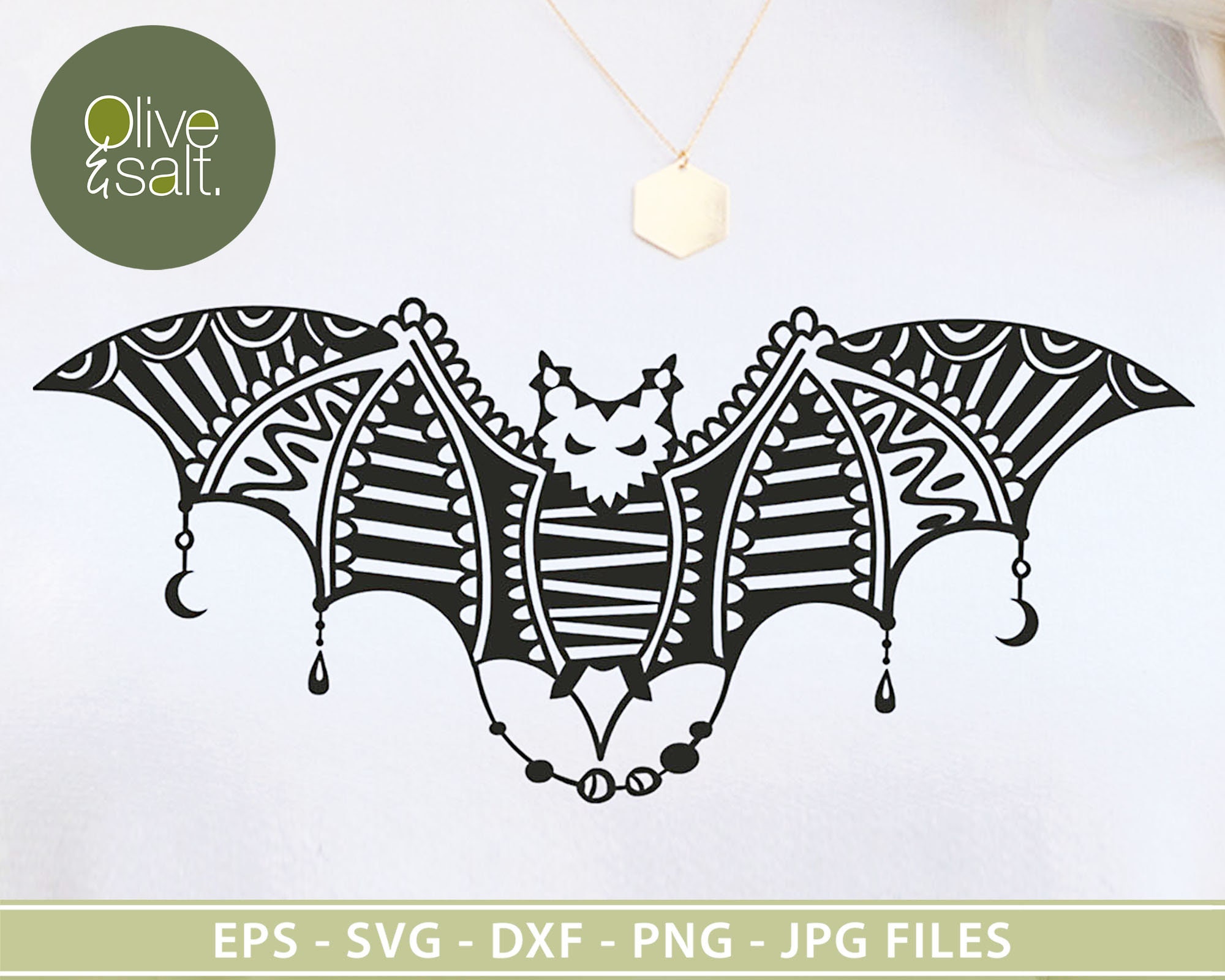 Halloween Fledermaus Svg, Mandala Fledermaus Svg, Halloween Shirt Svg ...