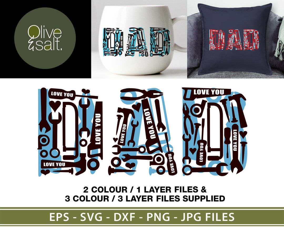 Dad Tool Svg, Dad Life Svg, Dad Svg, Fathers Day Svg, Dad Gift Svg ...
