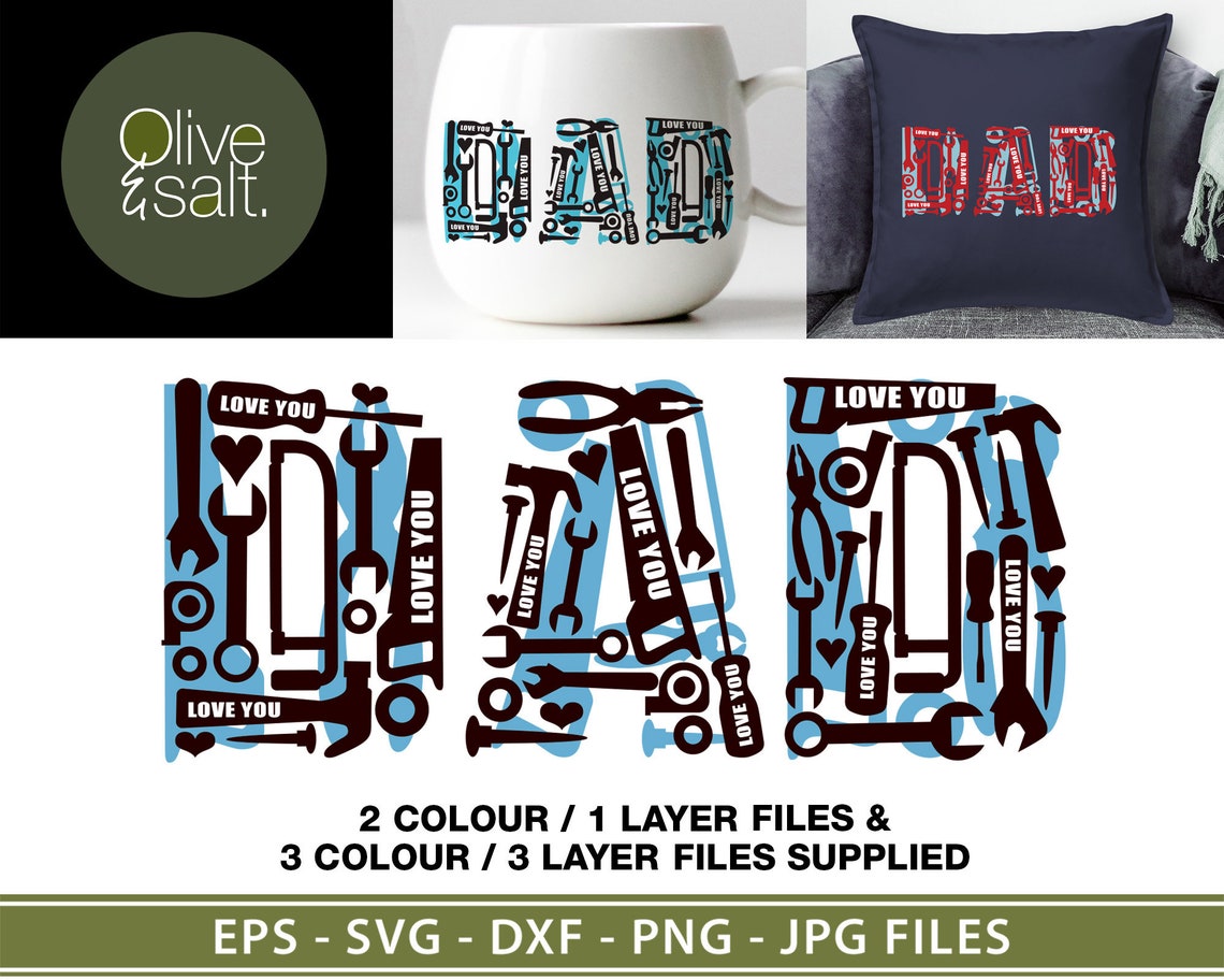Dad Tool Svg Dad Life Svg Dad Svg Fathers Day Svg Dad Gift - Etsy