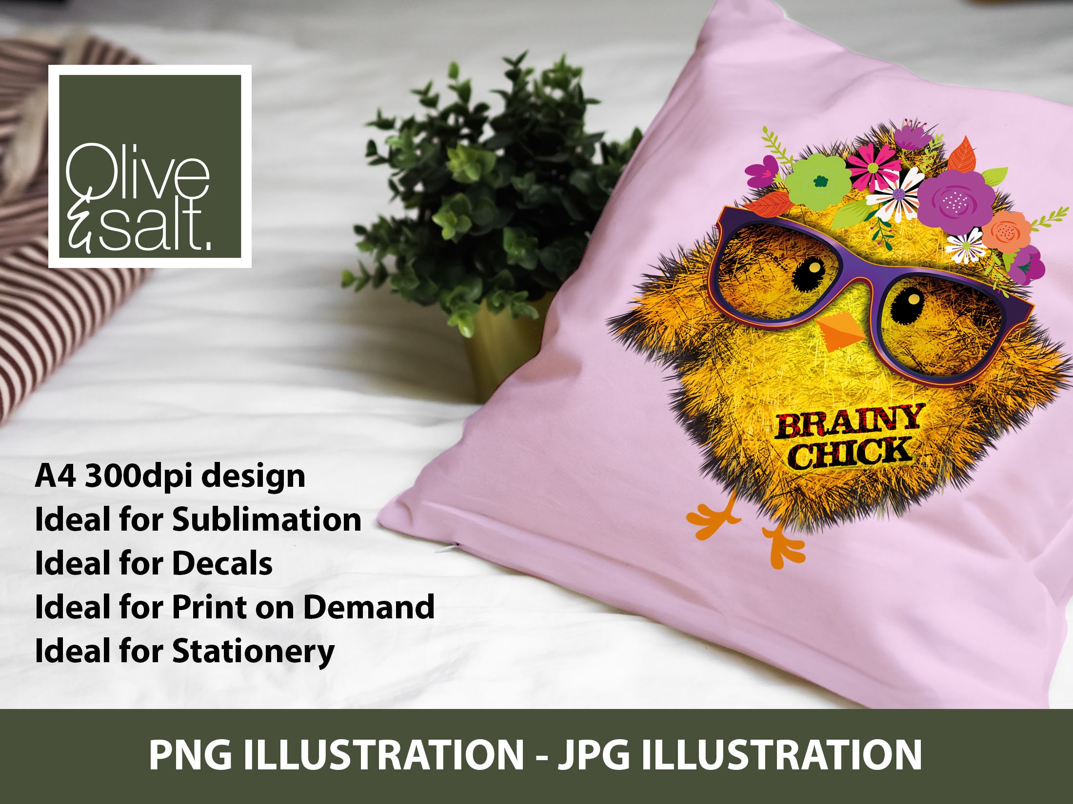 Brainy Chick Png Easter Png Cute Chick Png Easter Chick - Etsy