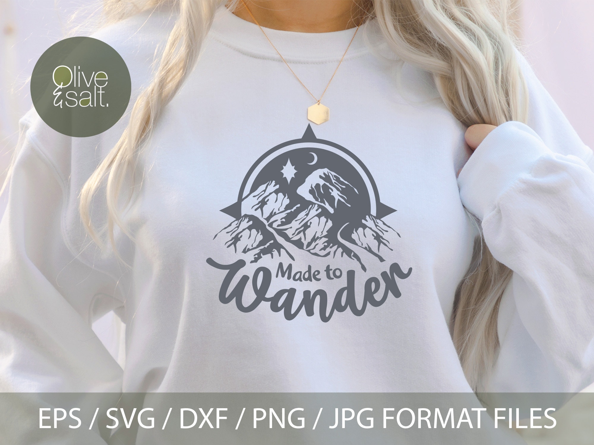 Wander Svg Adventure Svg Made to Wander Svg Mountains Svg | Etsy