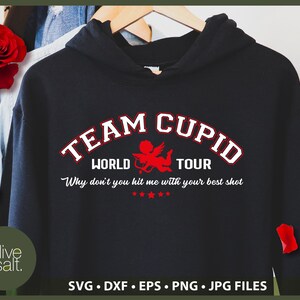 Valentines Day SVG Team Cupid SVG Valentine Shirt SVG Cupid - Etsy