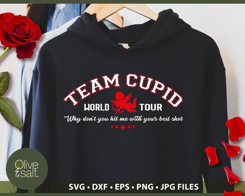 Valentines Day SVG, Team Cupid SVG, Valentine Shirt SVG, Cupid ...