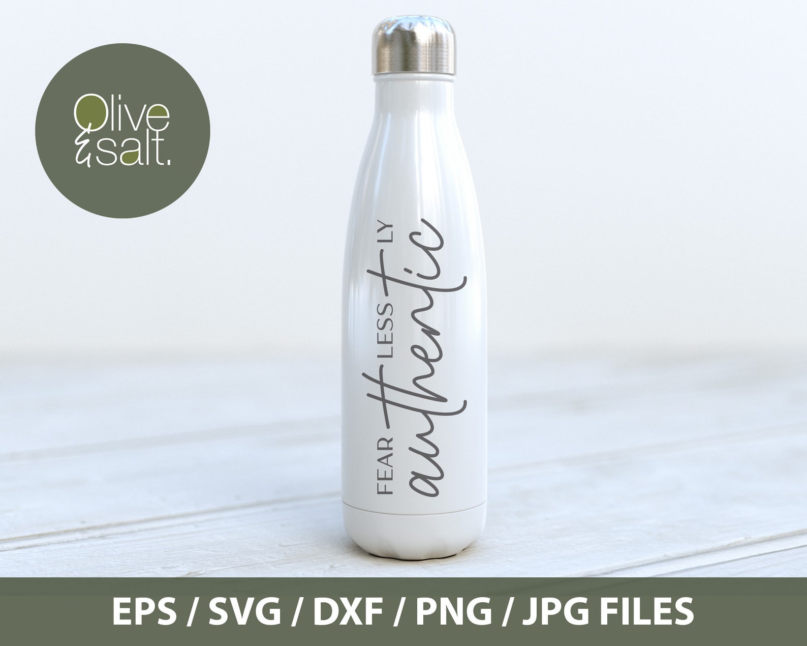 Fearless svg authentic svg fearlessly authentic svg | Etsy