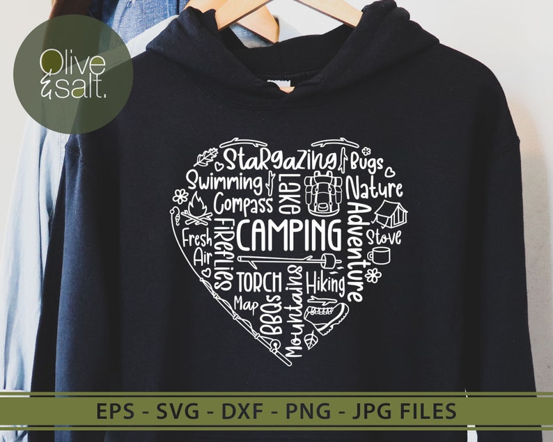 Camping Svg Camping Word Art Svg Adventure Svg Camping | Etsy