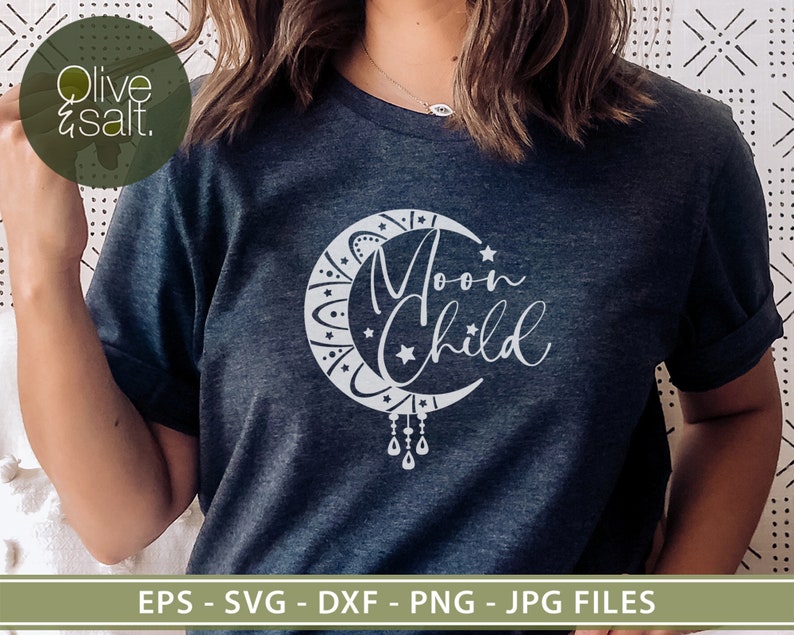 Moon Child Svg Moon Quote Svg Stay Wild Moon Child Svg Boho - Etsy