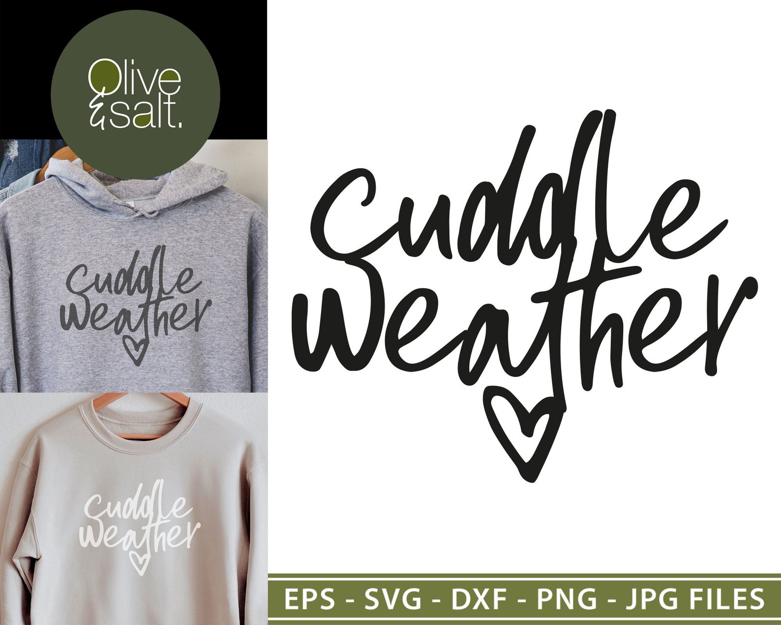 Cuddle Weather Svg Hug Svg Sweater Weather Svg Fall Svg | Etsy