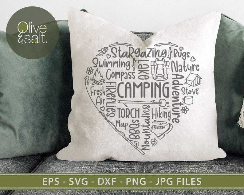 Camping Svg Camping Word Art Svg Adventure Svg Camping | Etsy