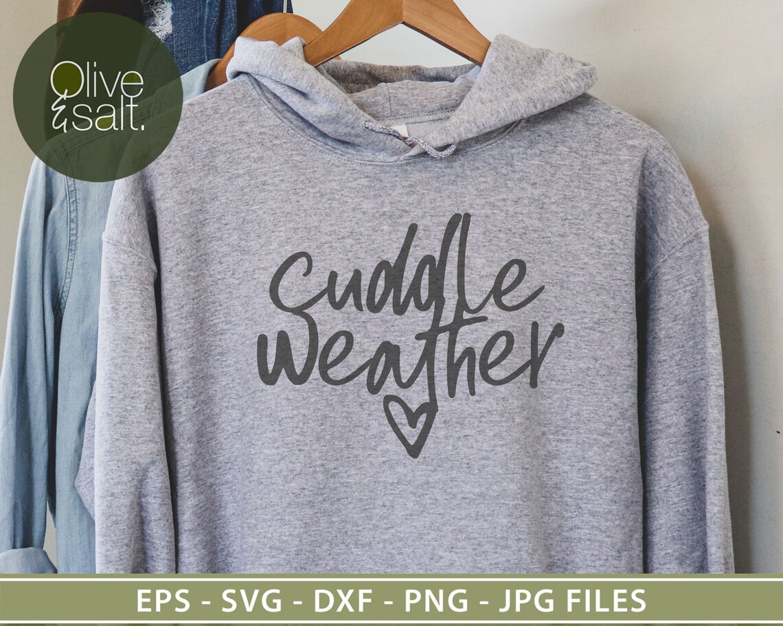 Cuddle Weather Svg Hug Svg Sweater Weather Svg Fall Svg - Etsy