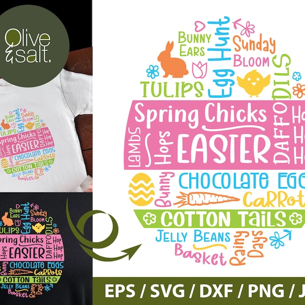 Easter Word Art - Etsy