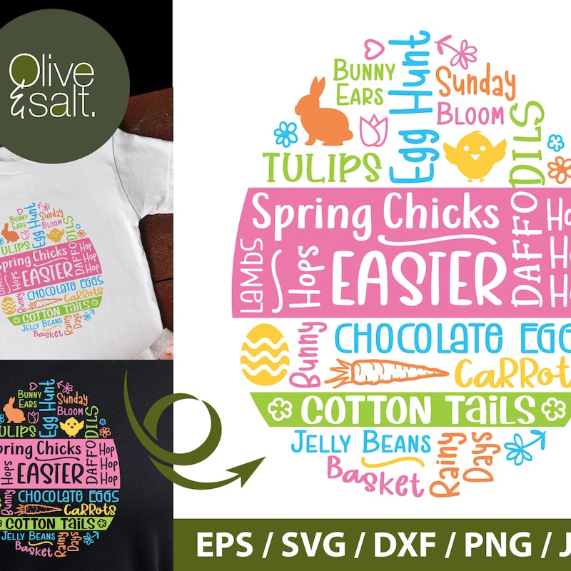 Easter Word Art - Etsy