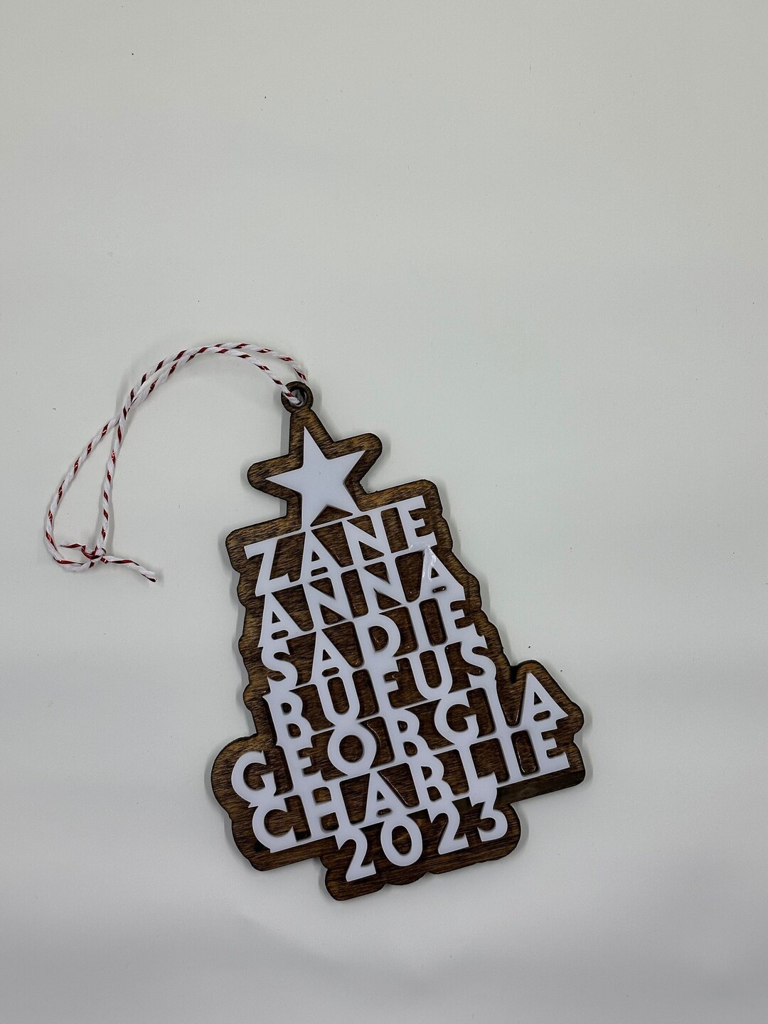 Personalized Family Name Christmas Ornament Christmas Tree Etsy personalized-family-name-christmas-ornament-christmas-tree-etsy