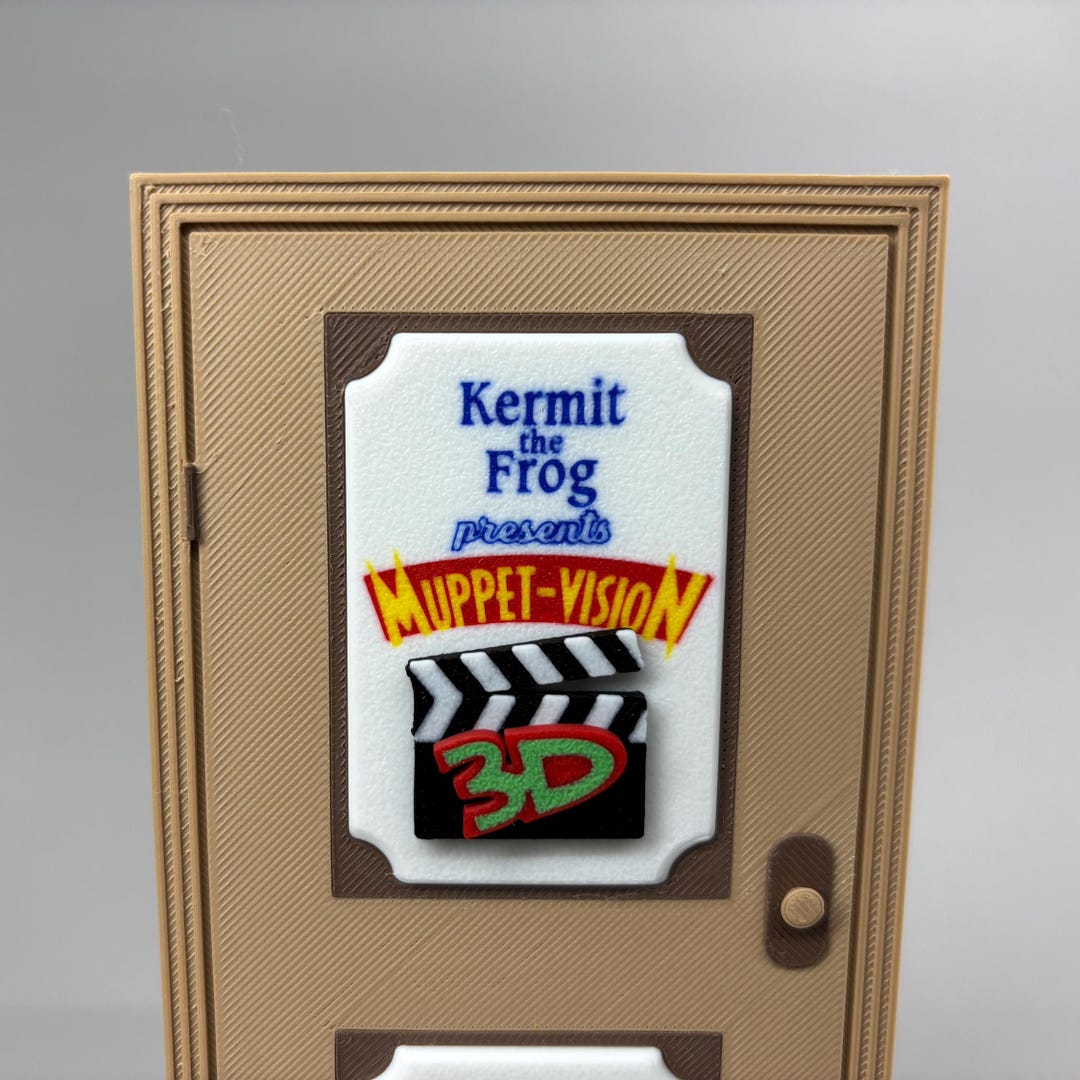 Muppet Vision 3D Door With Moveable 3D Wand and Stand! - Etsy