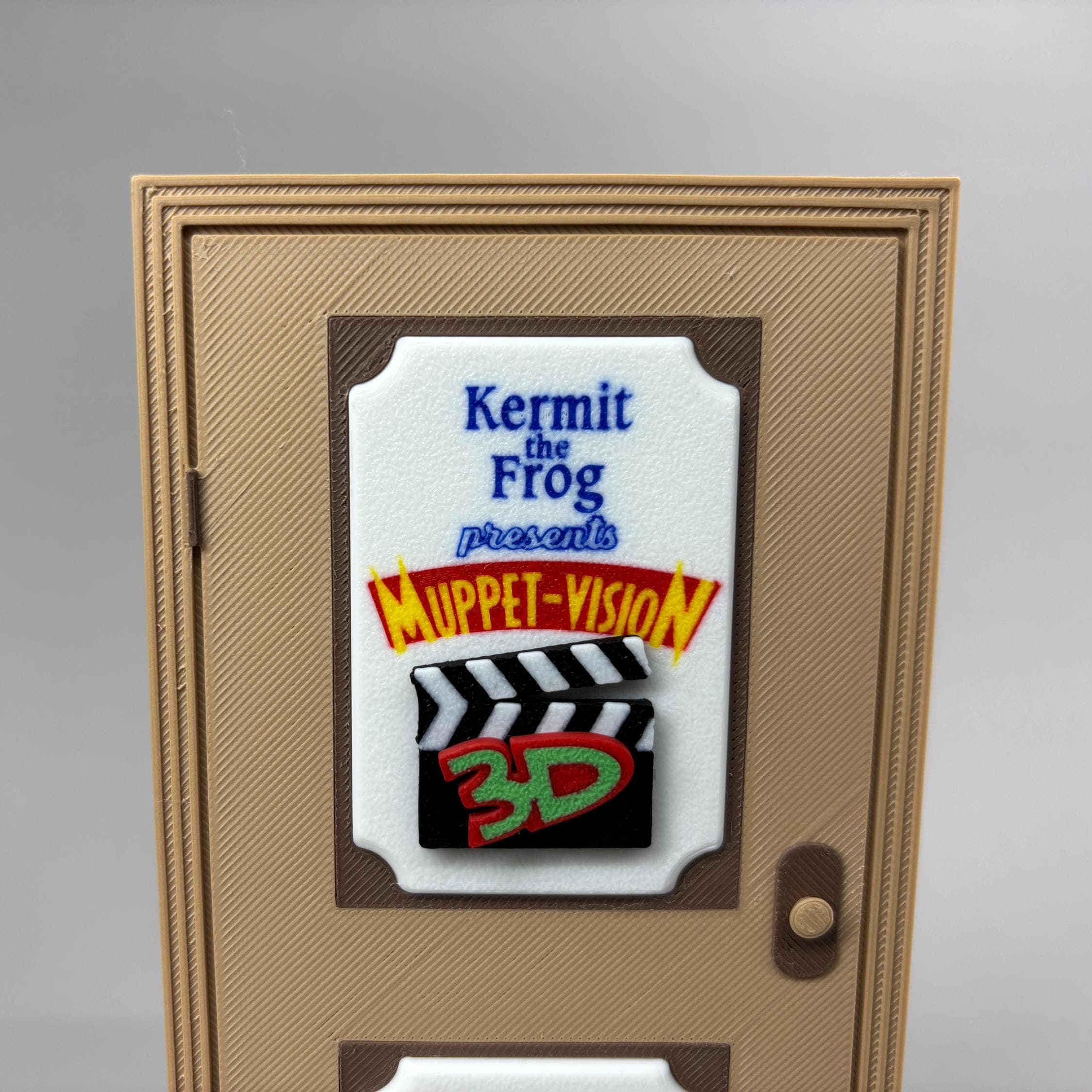 Muppet Vision 3D Door With Moveable 3D Wand and Stand! - Etsy