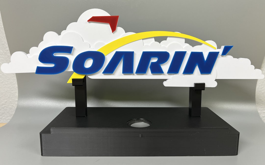 Soarin' Sign and Stand Includes Lights, Sound Effects, and More - Etsy