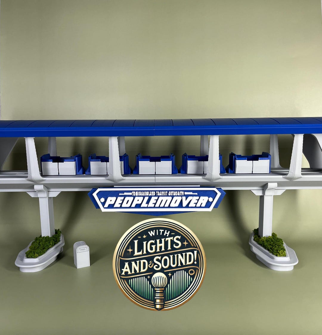 Peoplemover (tomorrowland Transit Authority) Scale Model With Working ...