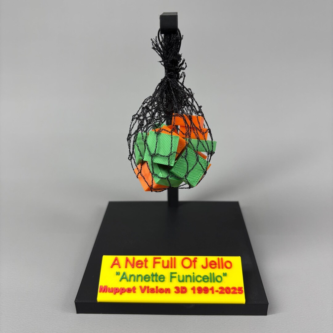 Muppet Vision 3D Preshow "net Full of Jello" Prop - Etsy