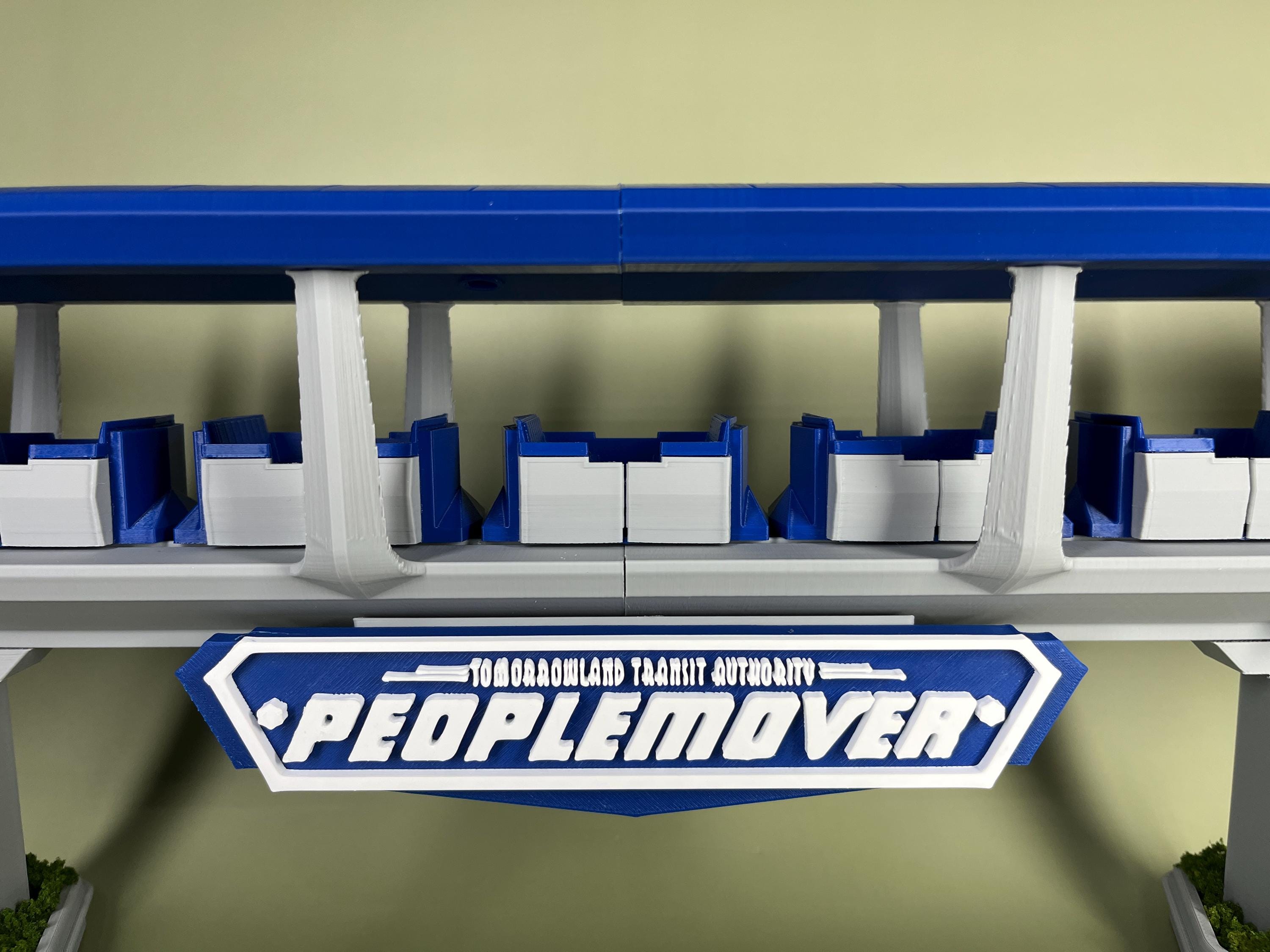 Peoplemover (tomorrowland Transit Authority) Scale Model With Working ...