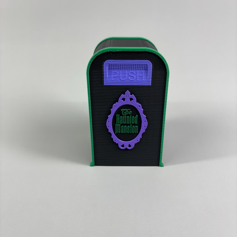 Haunted Mansion Trash Can With Onboard Audio and Rechargeable Battery ...