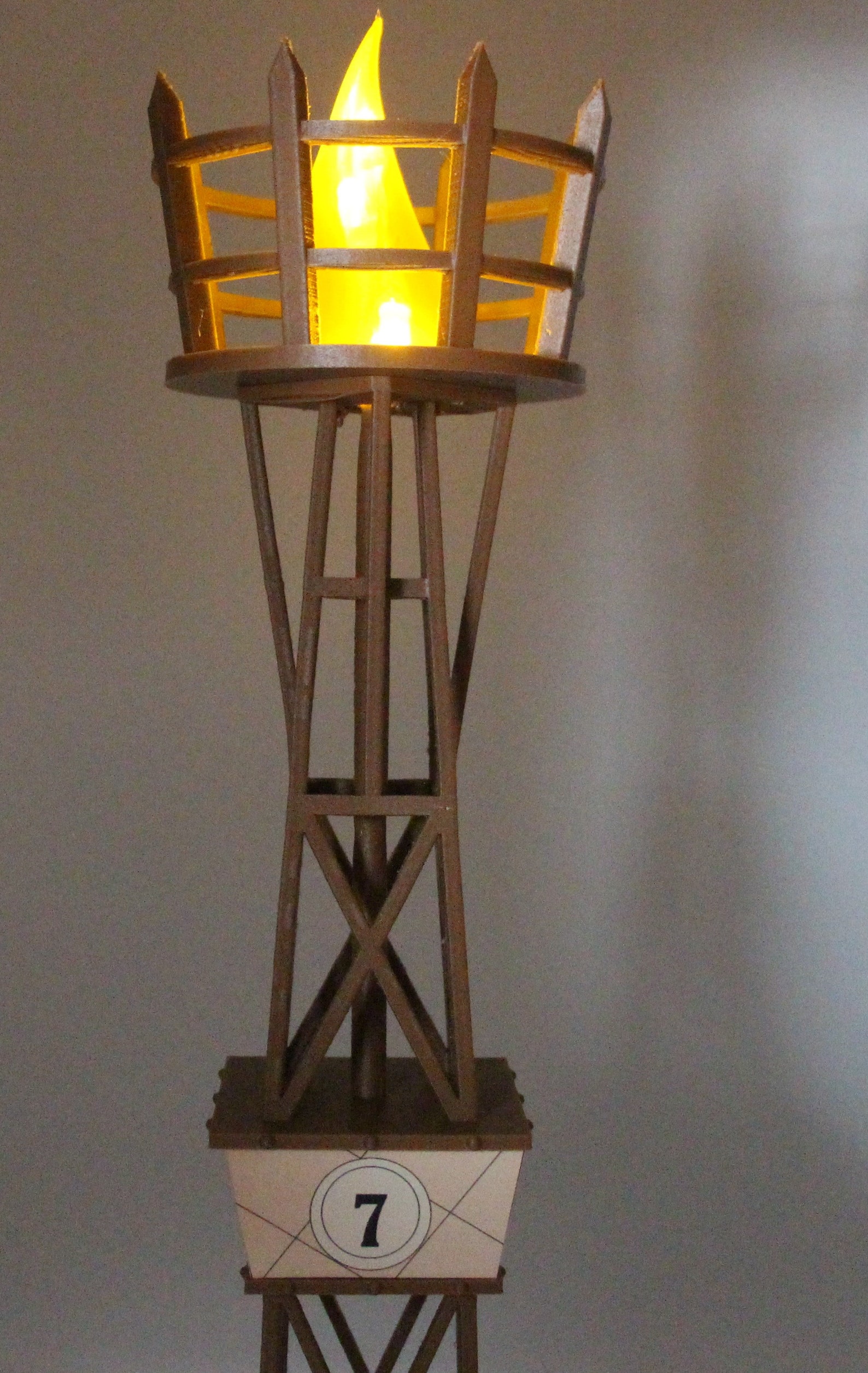 Illuminations Epcot Torch With Flickering LED Flame and Sound | Etsy