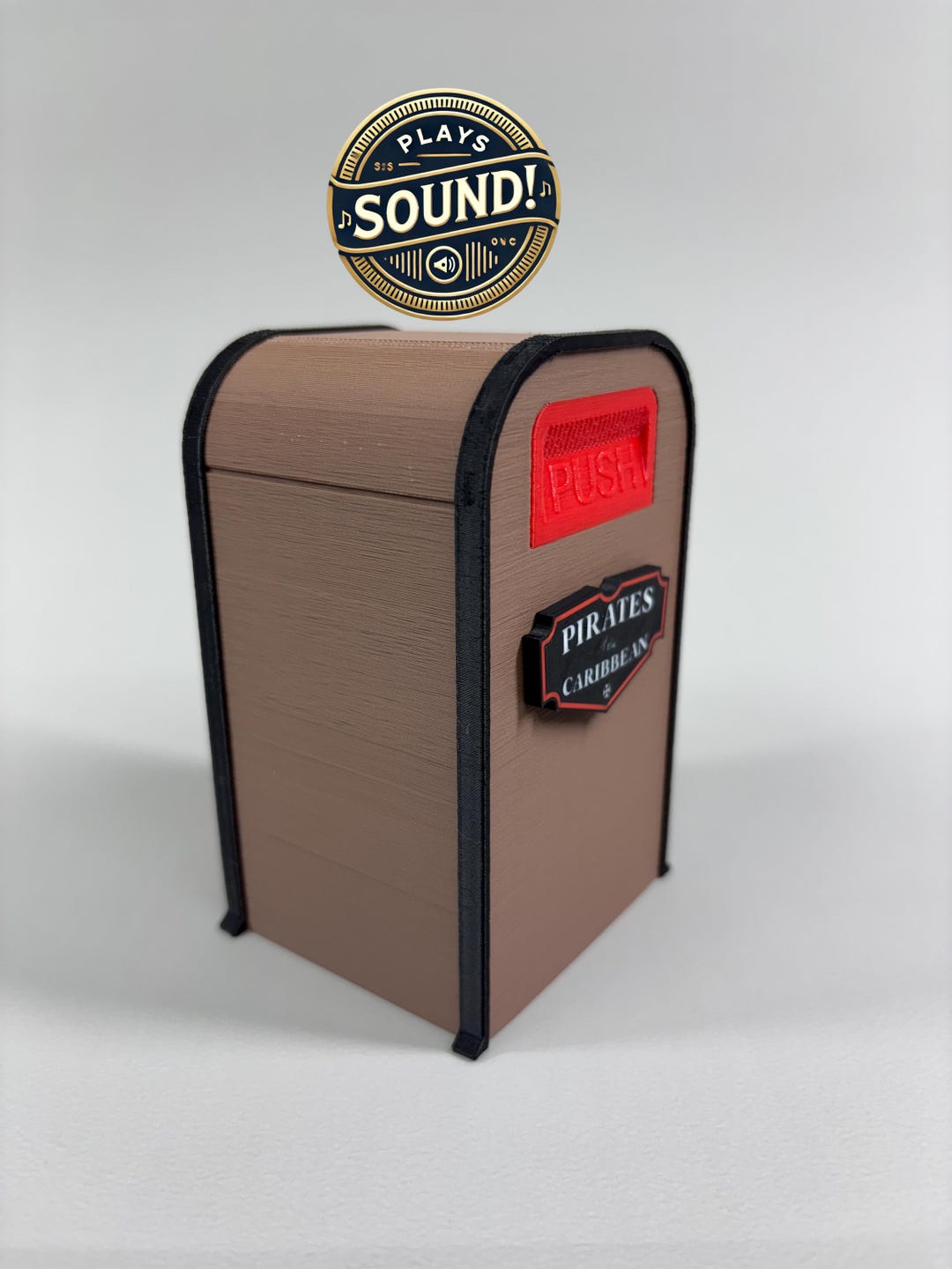 Pirates of the Caribbean Trash Can Replica: Onboard Audio, Rechargeable ...