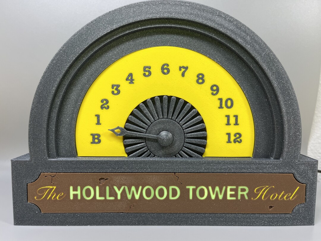 Tower of Terror Working Prop: Animated & Illuminated Elevator Dial ...