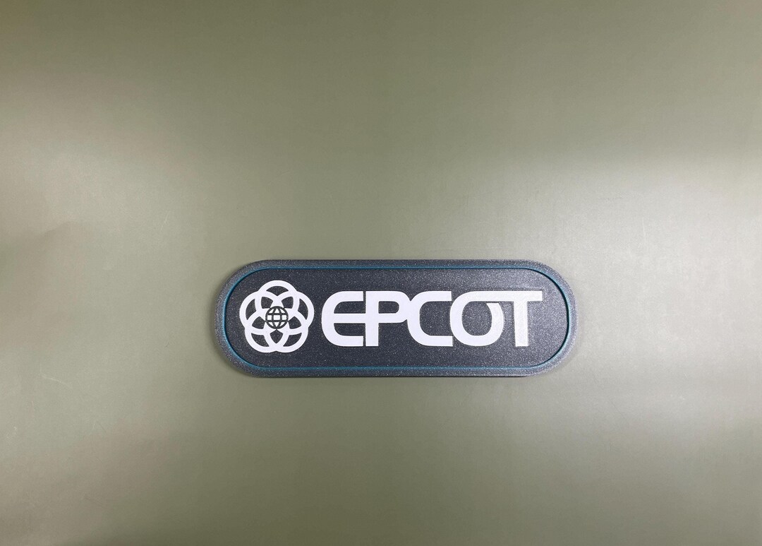 Epcot Vintage Retro Sign - Nostalgia in 3 Colors! - Etsy
