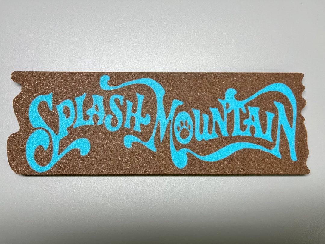 Disney-inspired Décor: Two-color 3D Printed Sign Capturing the - Etsy
