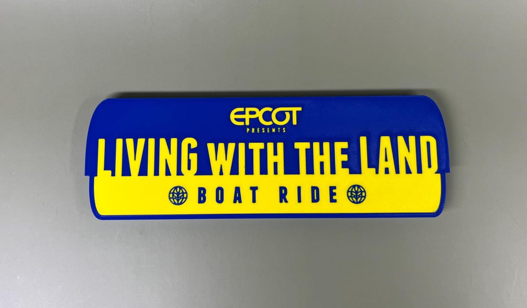 Epcot Living With the Land Sign Perfect Disney Decor for Fans - Etsy