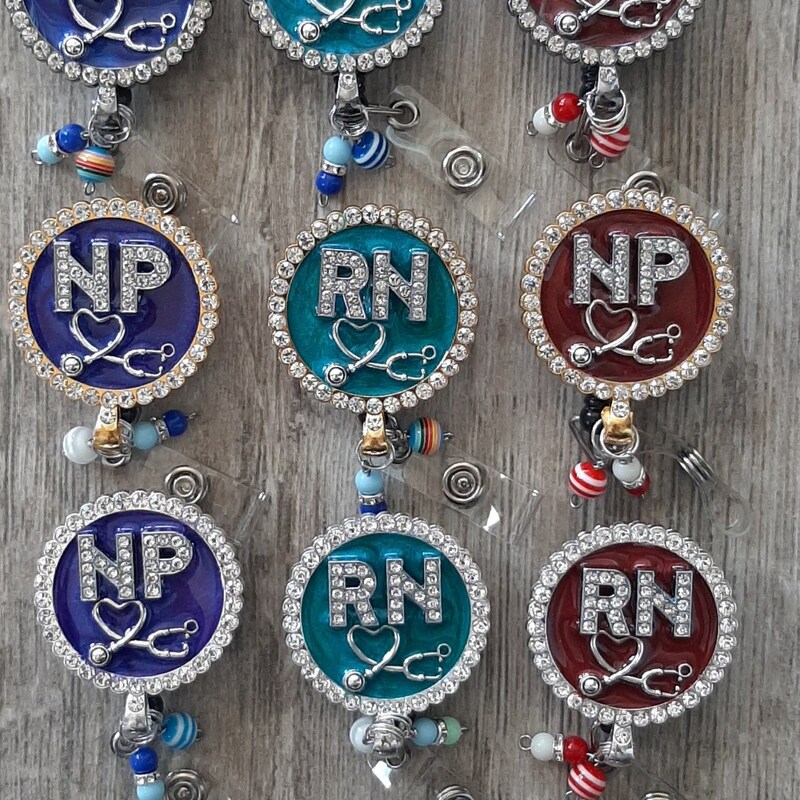 Bling Badge Holder - Etsy