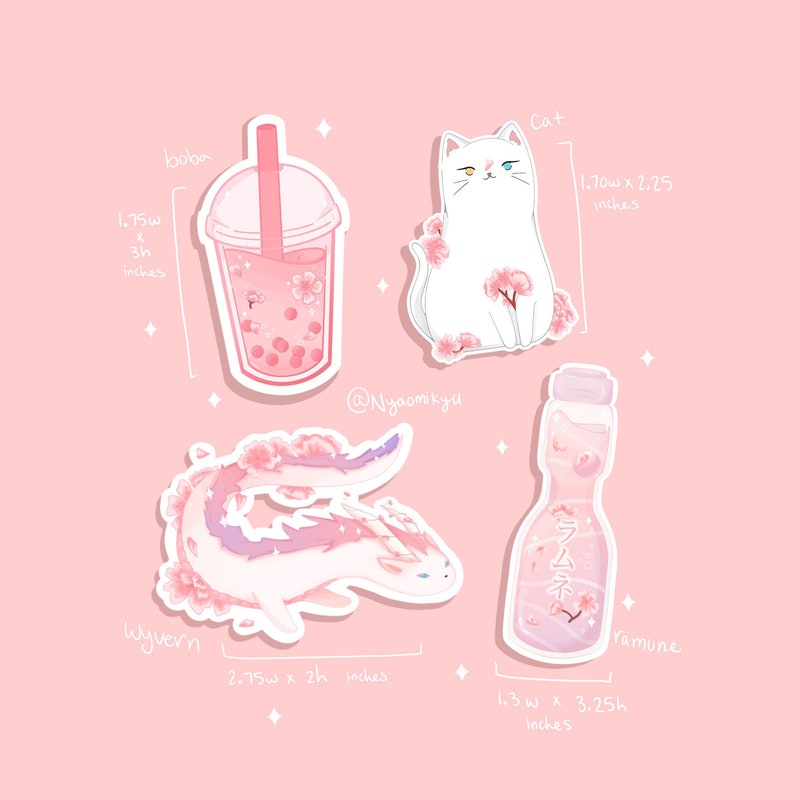 Cute Stickers - Etsy